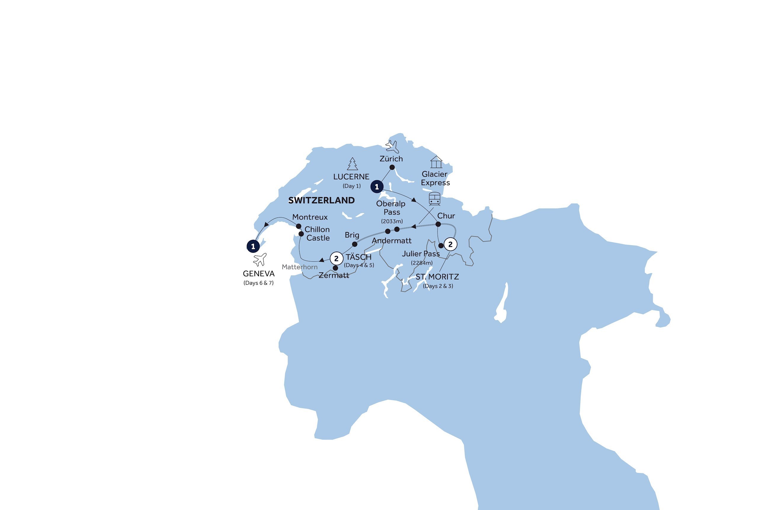 Matterhorn World Map